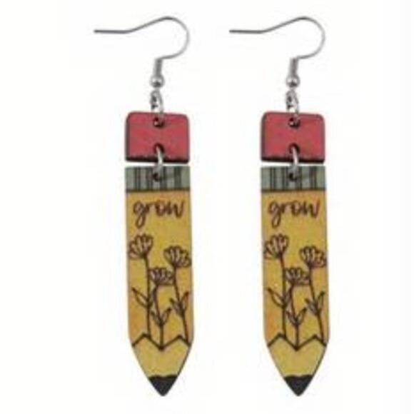 Jewelry | Teacher Pencil School Earrings | Poshmark